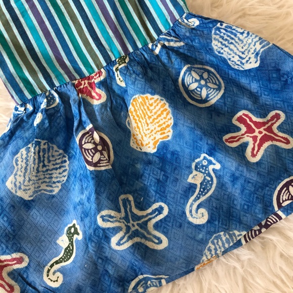 Dresses | Batik Ikat Sea Creature Dress | Poshmark